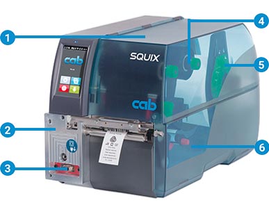 Label printer SQUIX 4 MT | cab
