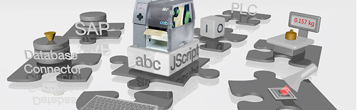 Integration of cab label printers